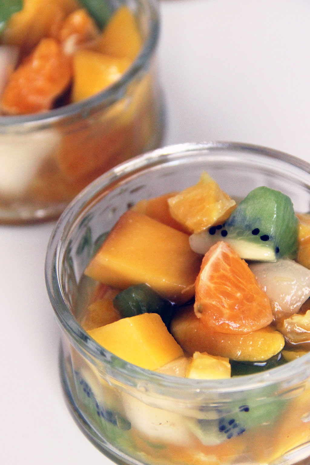 Salade de fruits verveine gingembre - Not parisienne