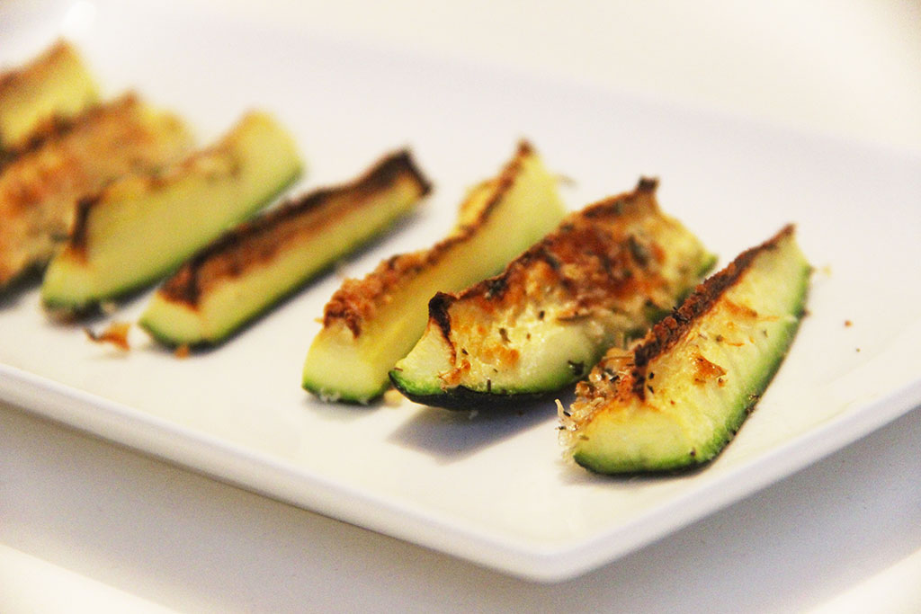 Frites de courgettes au parmesan - Not parisienne