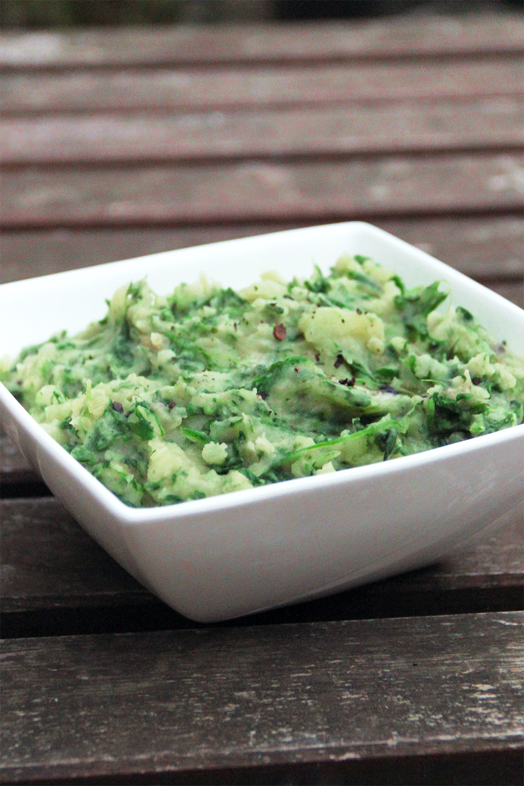 Stoemp aux épinards frais - Not parisienne