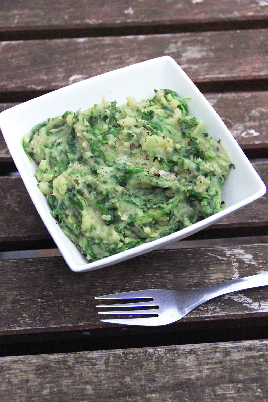 Stoemp aux épinards frais - Not parisienne