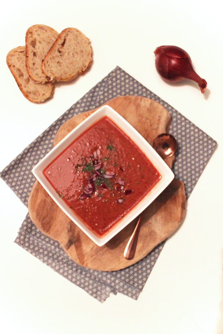 Soupe de haricots rouges épicée - Not parisienne