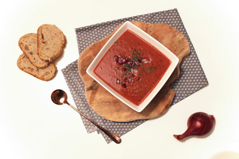 Soupe de haricots rouges épicée - Not parisienne