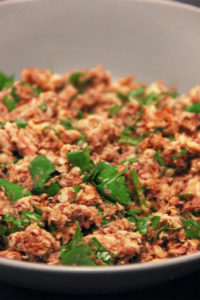 Toasts aux pilchards - Not parisienne