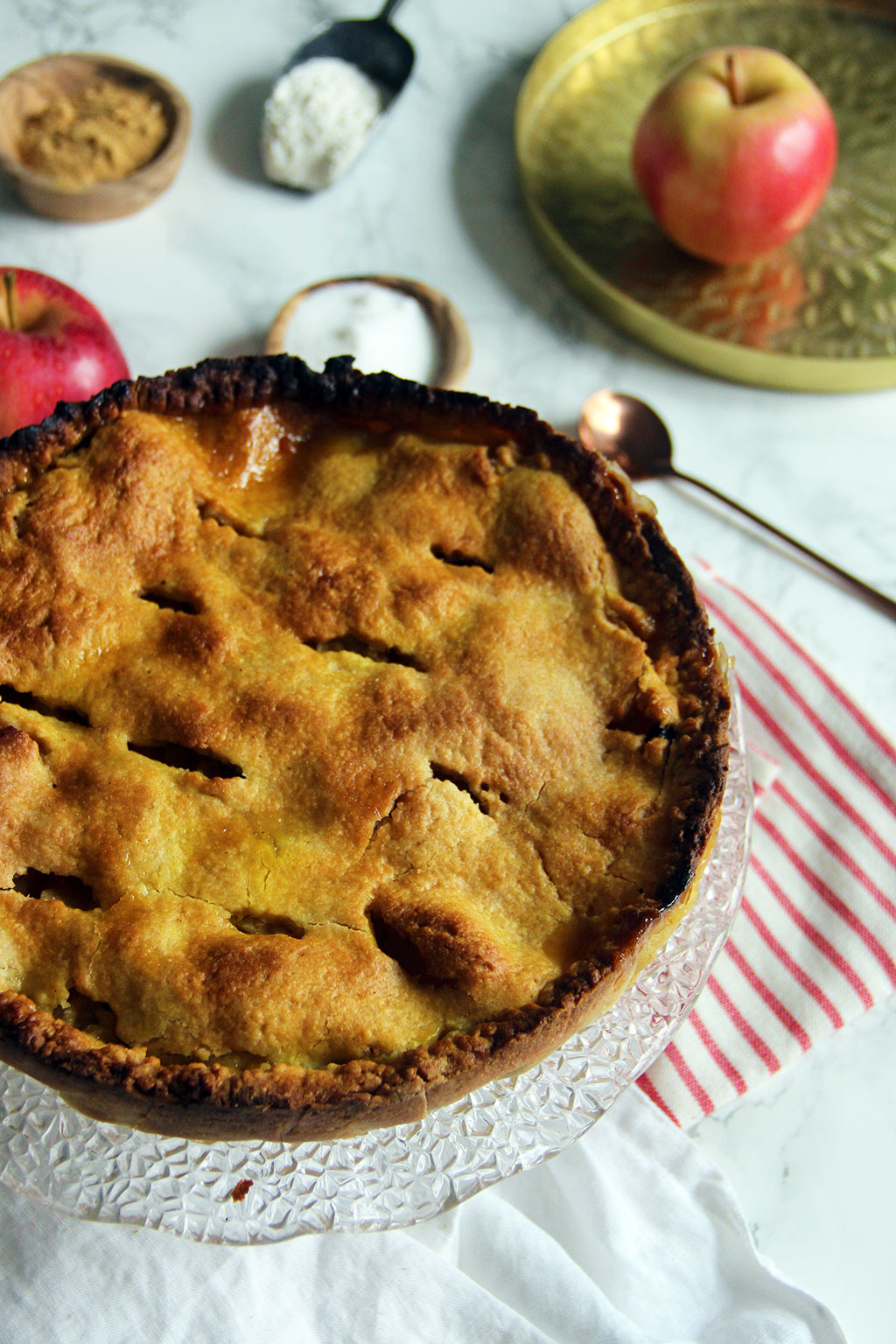 Apple pie façon Jamie Oliver - Not parisienne