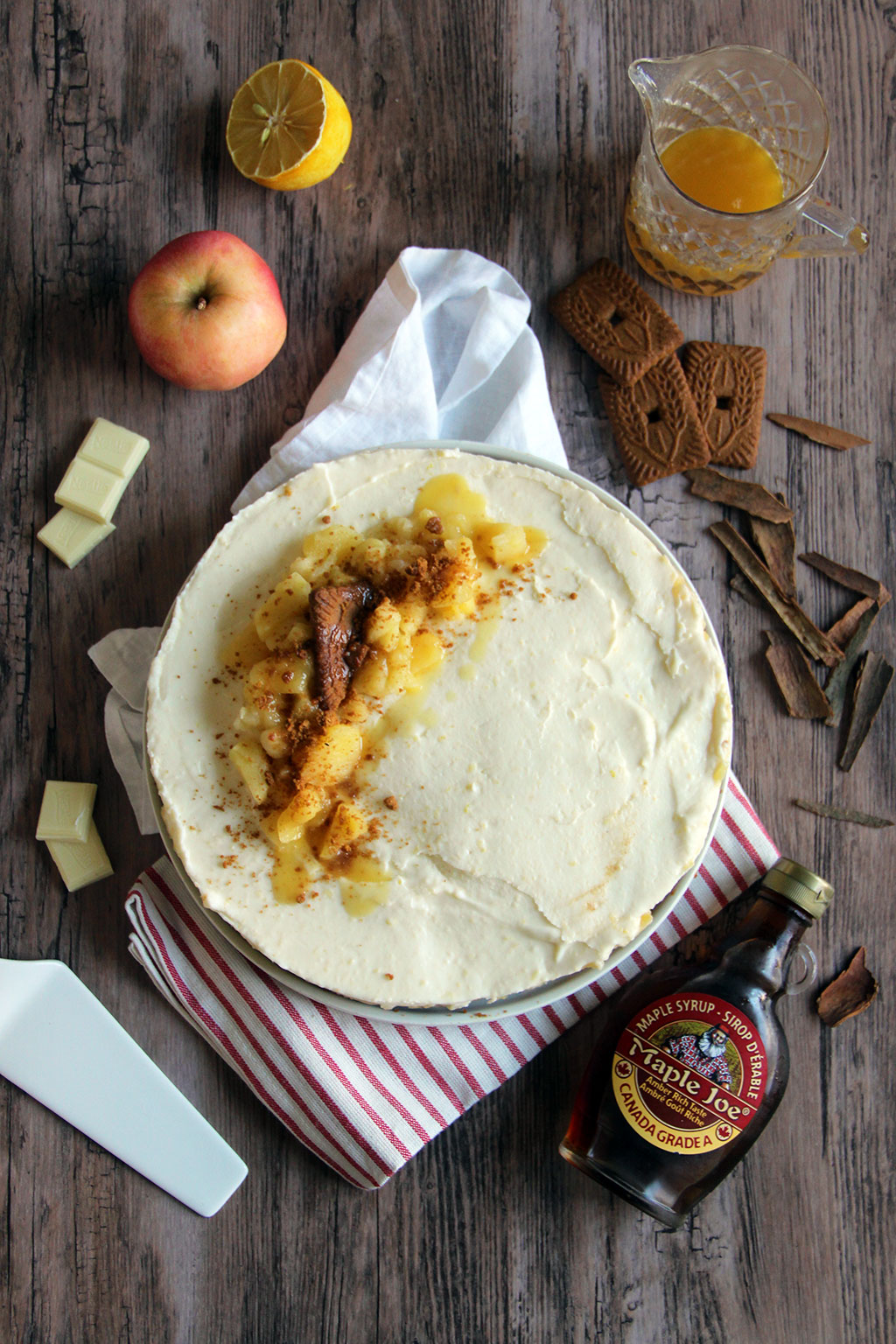 Cheesecake pomme érable - Not parisienne
