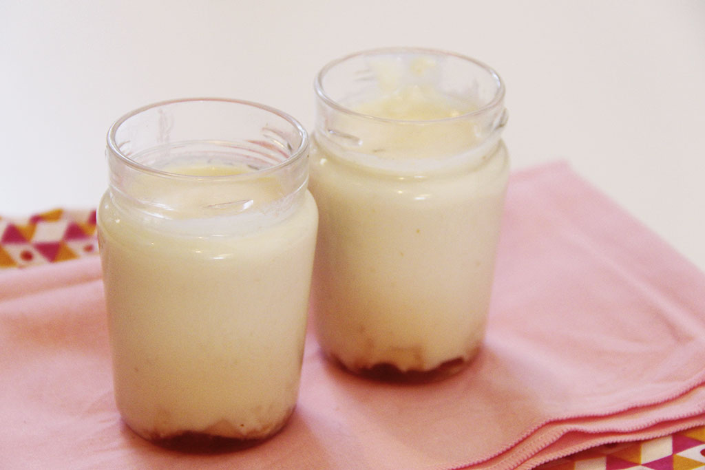 Yaourts maison à la confiture - Not parisienne