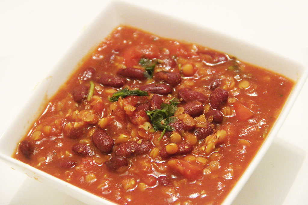 One pot chili aux lentilles corail - Not parisienne