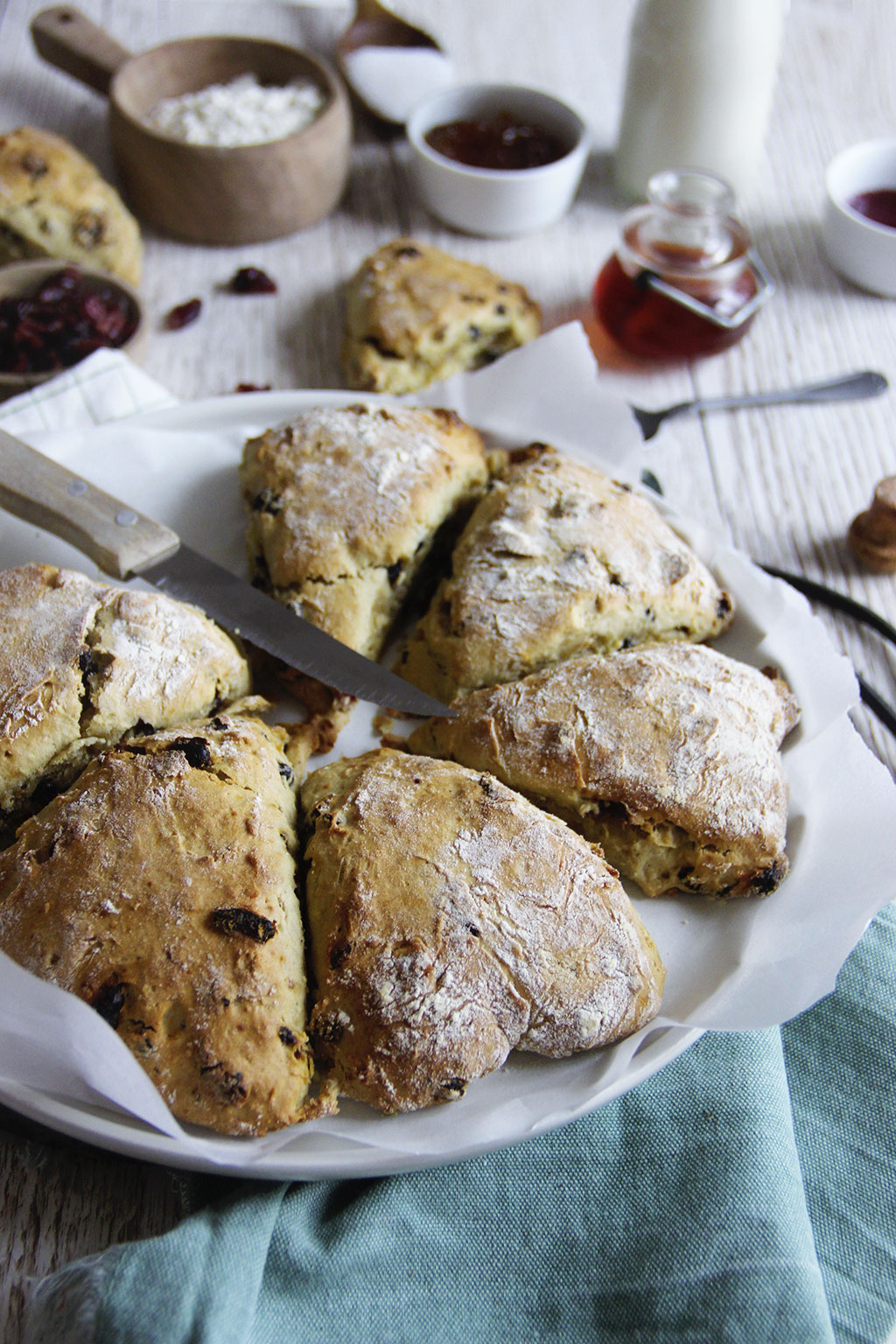 Scones aux fruits secs - Not parisienne