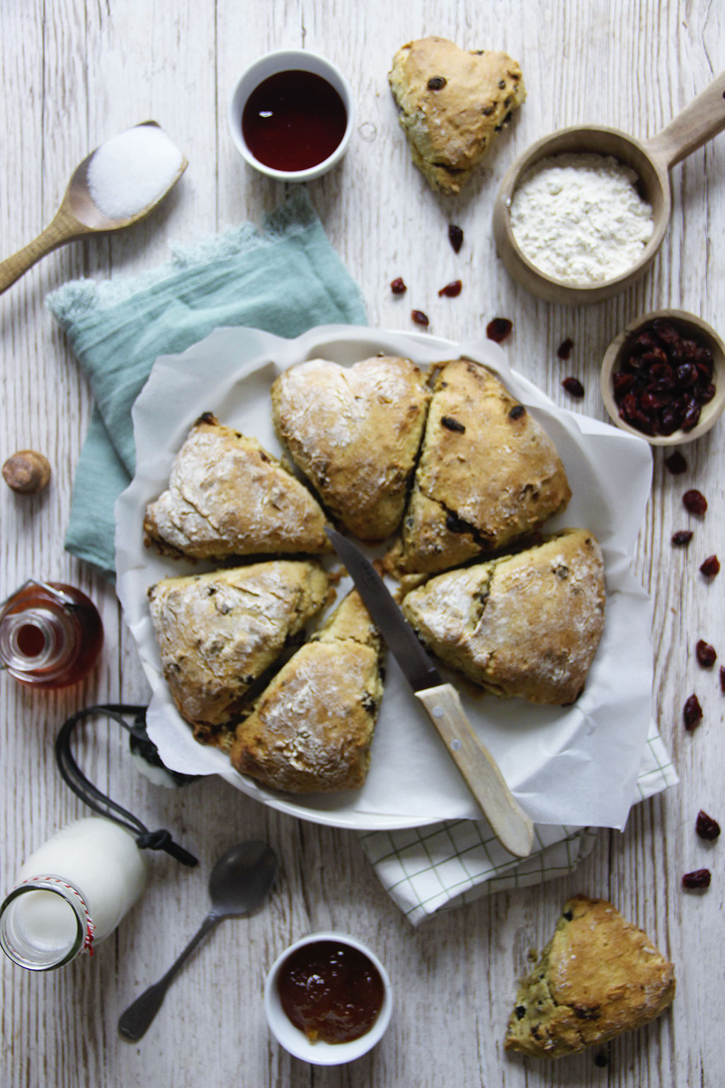 Scones aux fruits secs - Not parisienne