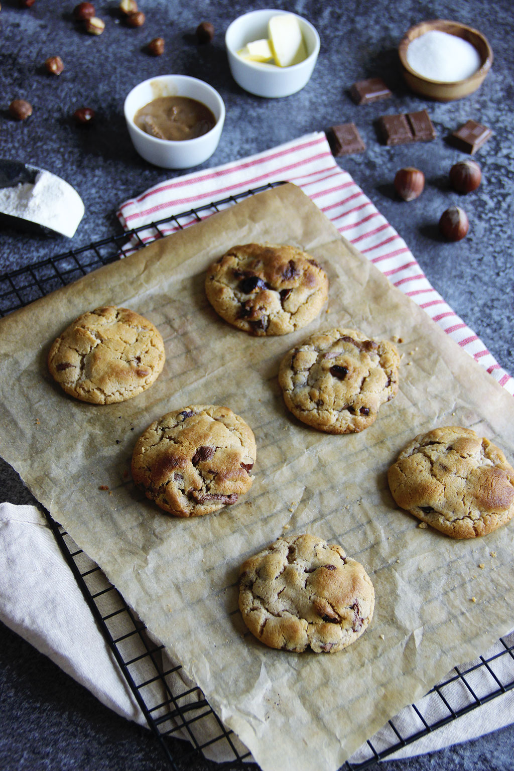 Cookies à la pâte de noisette - Not parisienne