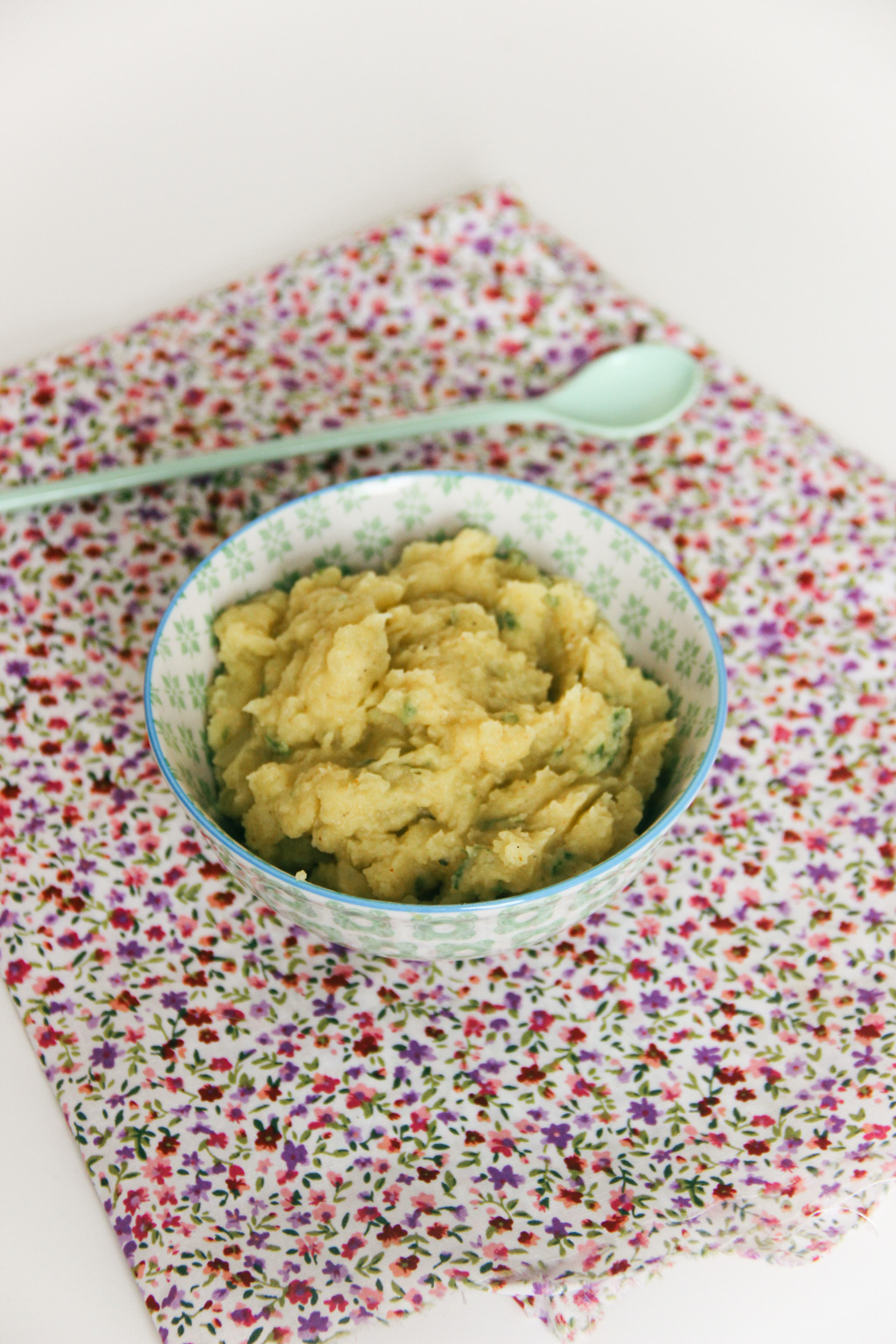 Purée de courgettes au curry - Not parisienne