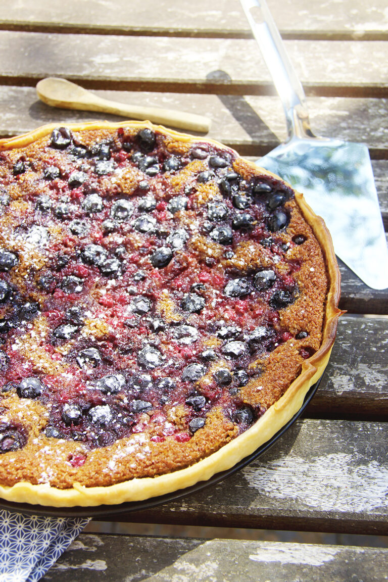 Tarte mûres coco - Not parisienne