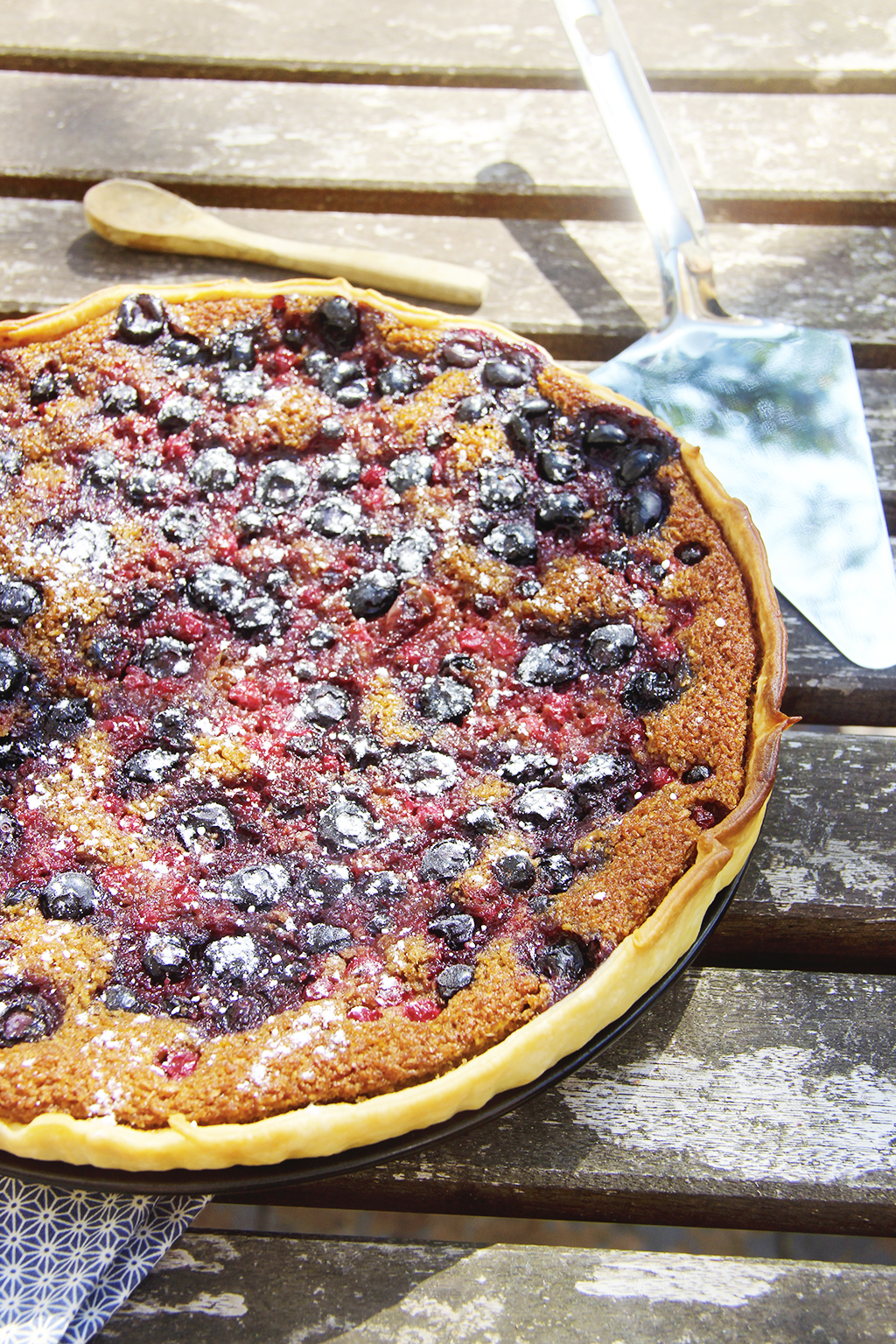 Tarte mûres coco - Not parisienne