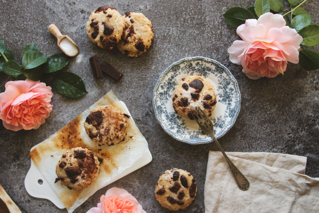 Scones aux pépites de chocolat - Not parisienne