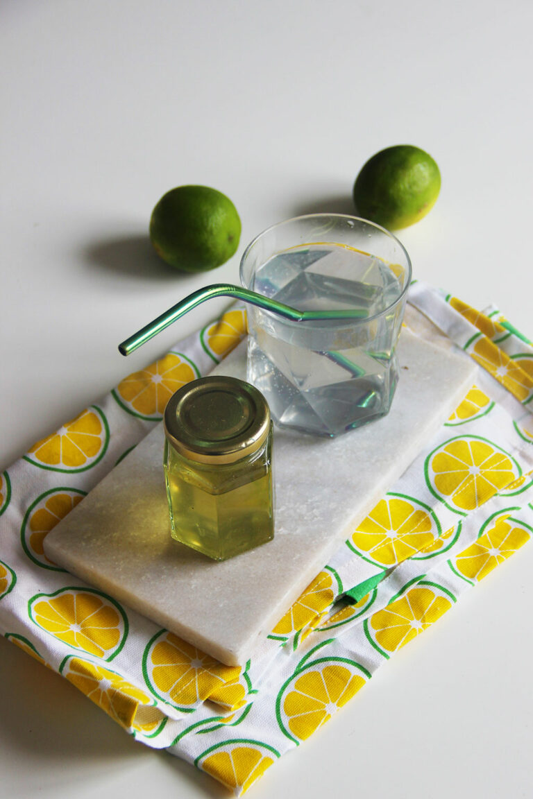 Sirop de citron vert - Not parisienne